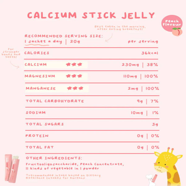 Biomela Calcium Stick Jelly | motherswork Singapore – Motherswork