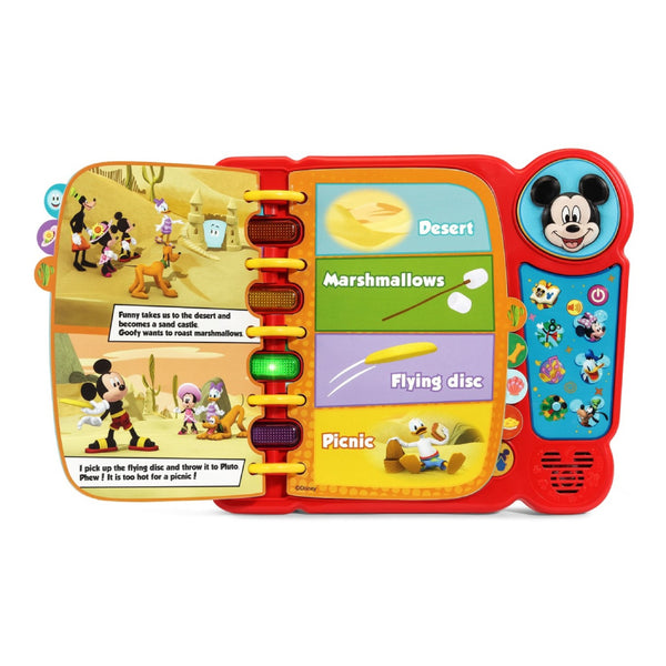 V-Tech Disney Junior Mickey Mouse Funhouse Explore & Learn Book ...